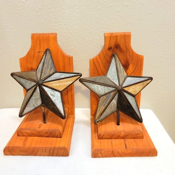 Accents | Rustic Star Bookends | Poshmark